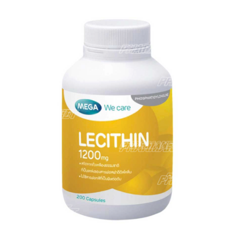 MEGA LECITHIN 1200MG CAP 200'S